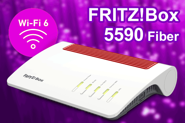 FritzBox 5590 Fiber mit Telekom Glasfaser Tarif ab 49,95